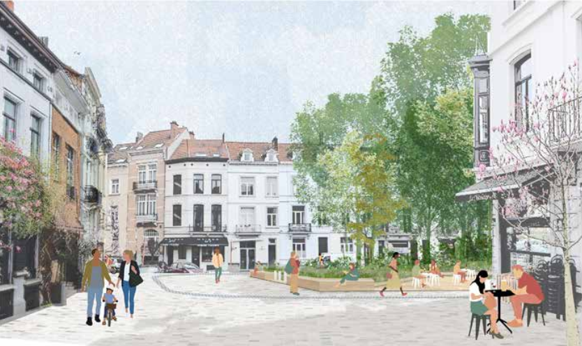 Place du Chatelain - urban.brussels